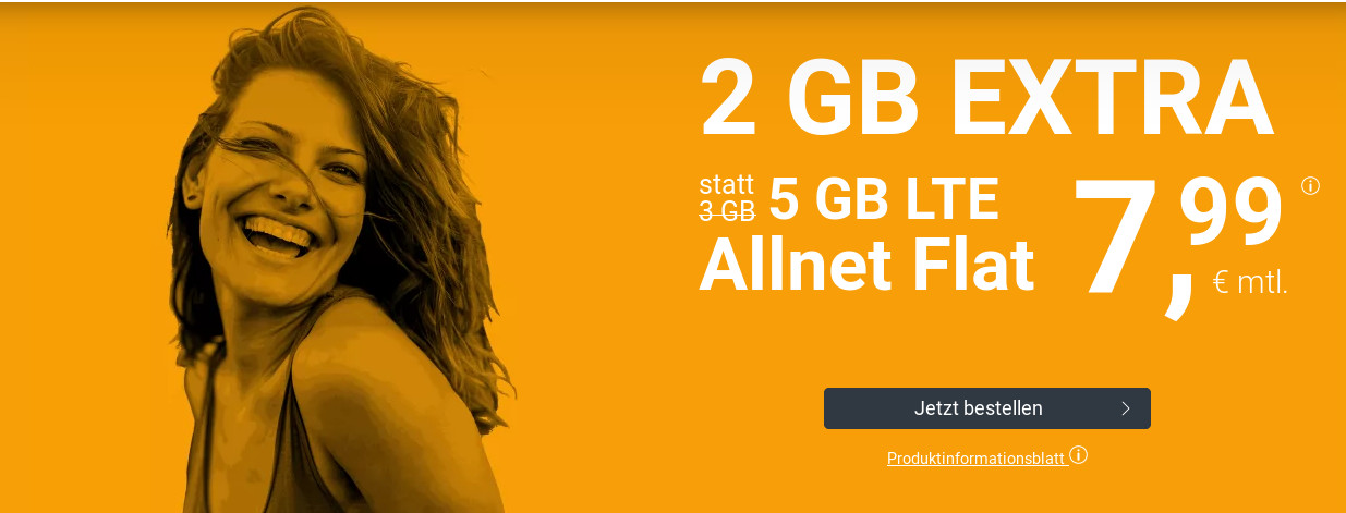 Sommerferien Smartphone Tarife: Die besten 5 GB Allnet-Flats zum